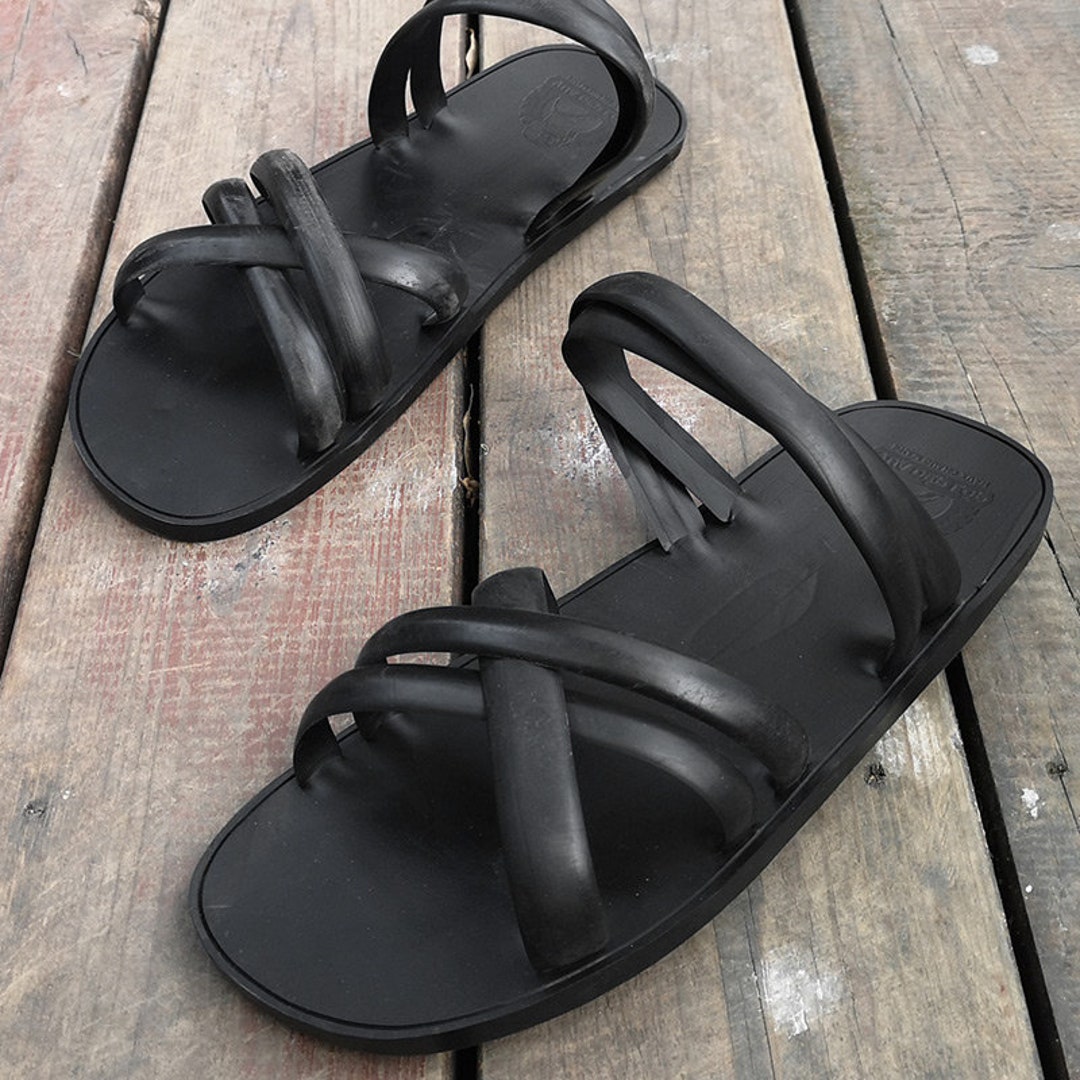 Manual Tyre Shoes With Thick Sole for Men Wear Resistant Anti-skid ...