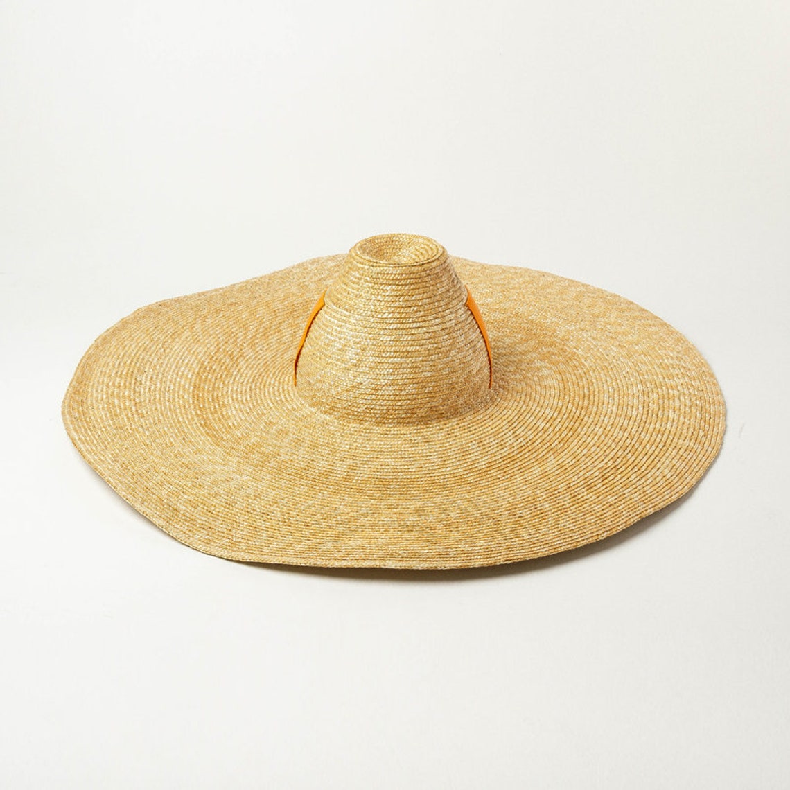 Beach Hat Cone Shaped High Top With Binding Hand to Increase - Etsy