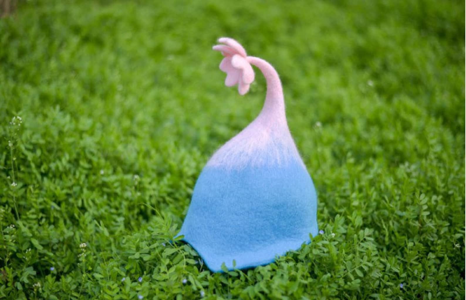 Hand-made Wool Felt Hat for Adult Children Spring Photography Wizard ...