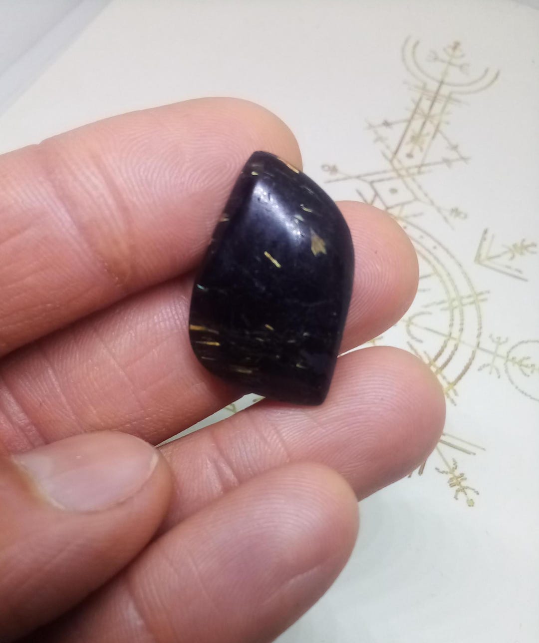 Greenland Nummite - #1807 - Closed Mines - Hand-polished - - Etsy