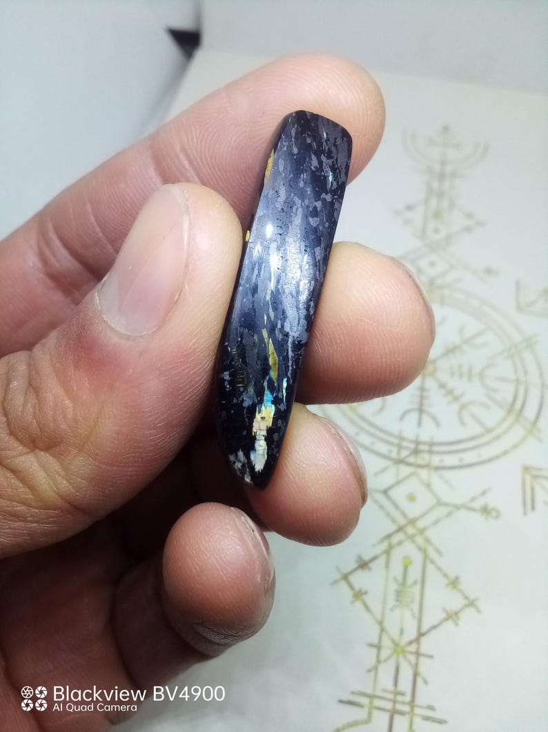 Greenland Nummite - #1791 - Closed Mines - Hand Polished - - Etsy UK