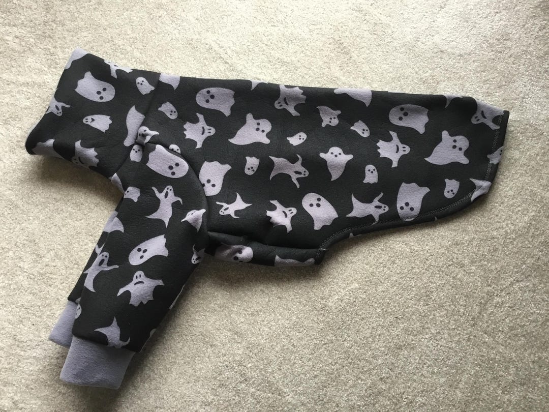 Ready to Post Ghost Fleece Jumper for Large Whippet - Etsy