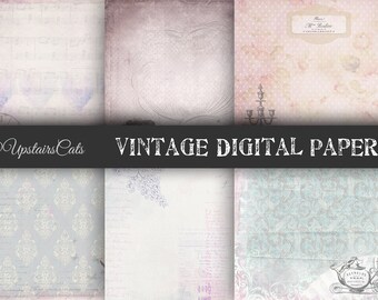 Digital Papers INSTANT DOWNLOAD Antique Paper Background - Etsy