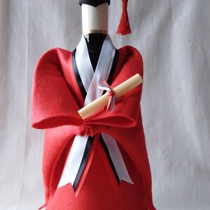 Graduation Bottle Cover Set. Grad Gift for Him / Grad Gift for Her ...