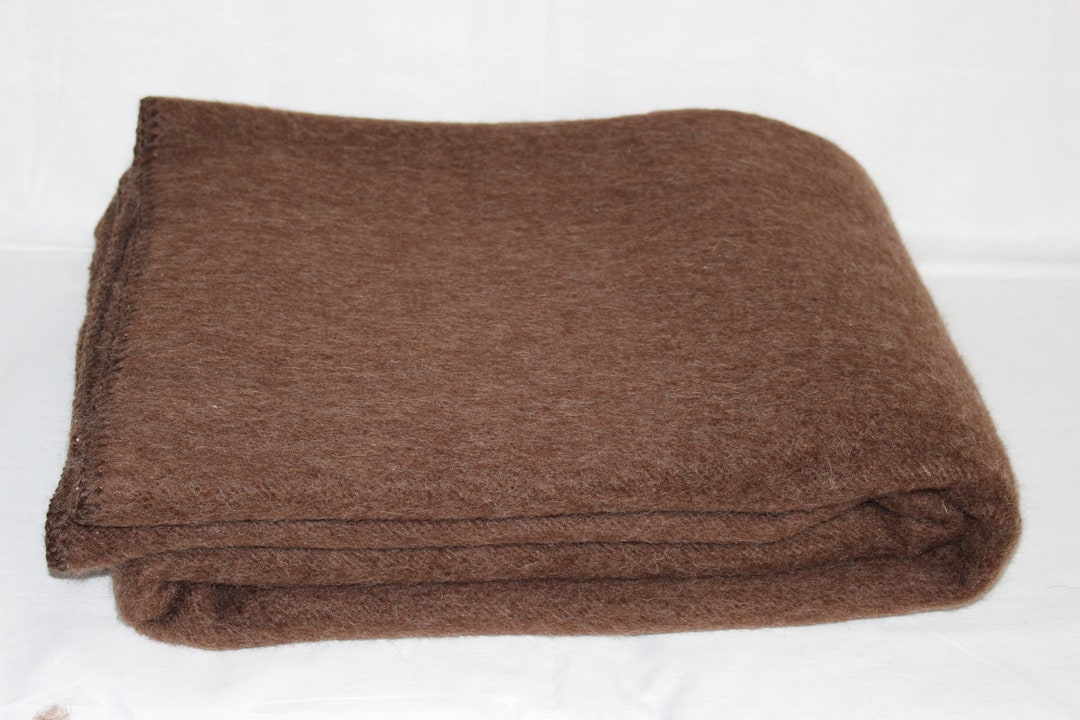 Wool Blanket Organic Wool Thick and Warm Blanket 100% Virgin Wool ...