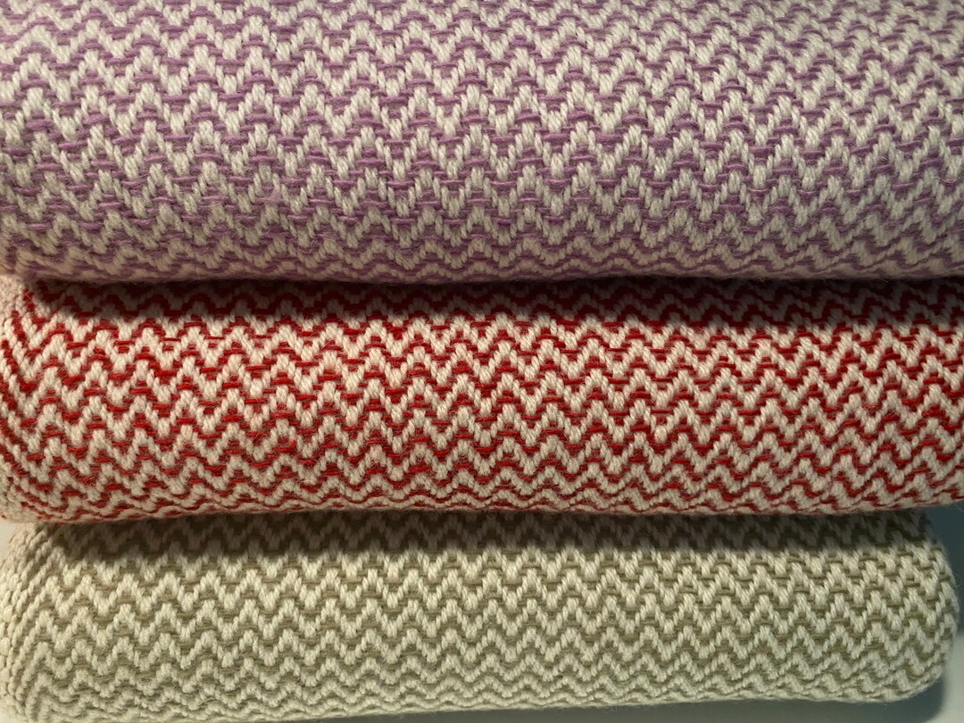Luxury Natural Wool Blanket / Plaid / Blanket 100% Extra Fine Merino ...