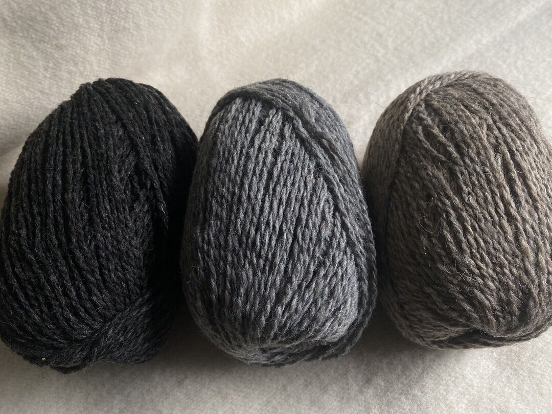 100% Organic Virgin Wool Natural Yarn Lana Knitting Wool, Knitting ...