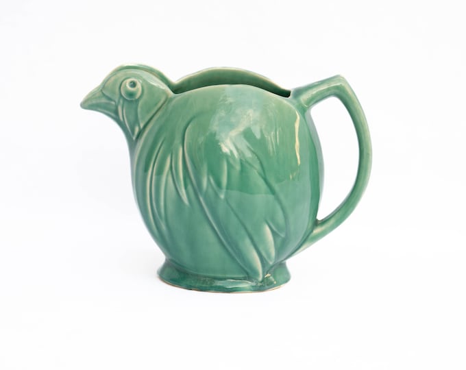 Rare Mccoy Pottery Bird Pitcher Mid-century American Pottery Ceramic ...