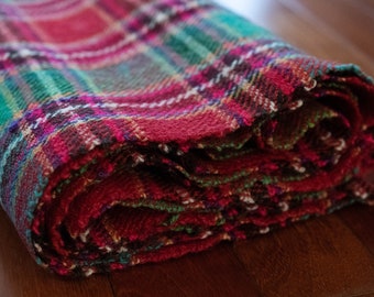 Plaid Rug Runner - Etsy