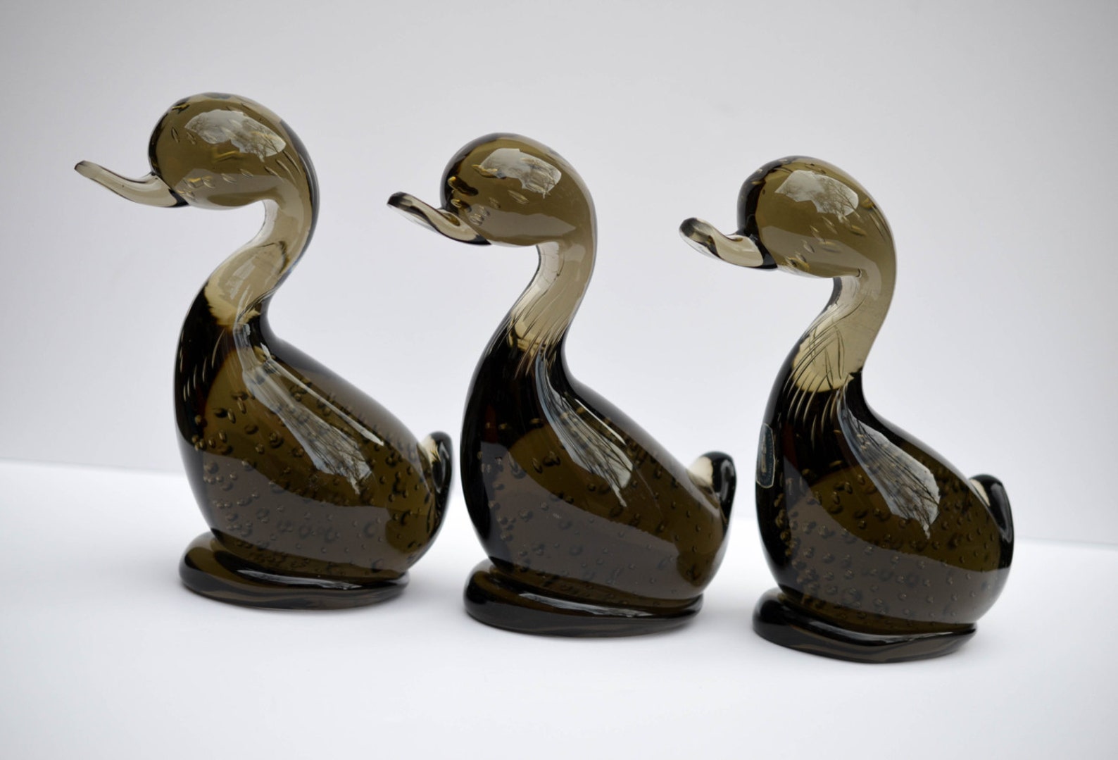 Vintage Large Whitefriars Dilly Duck Controlled Bubble - Etsy