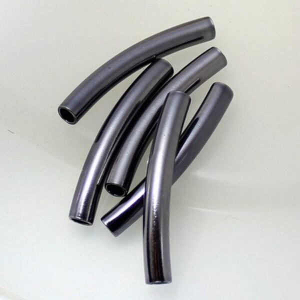 Metal Tube Beads - Etsy