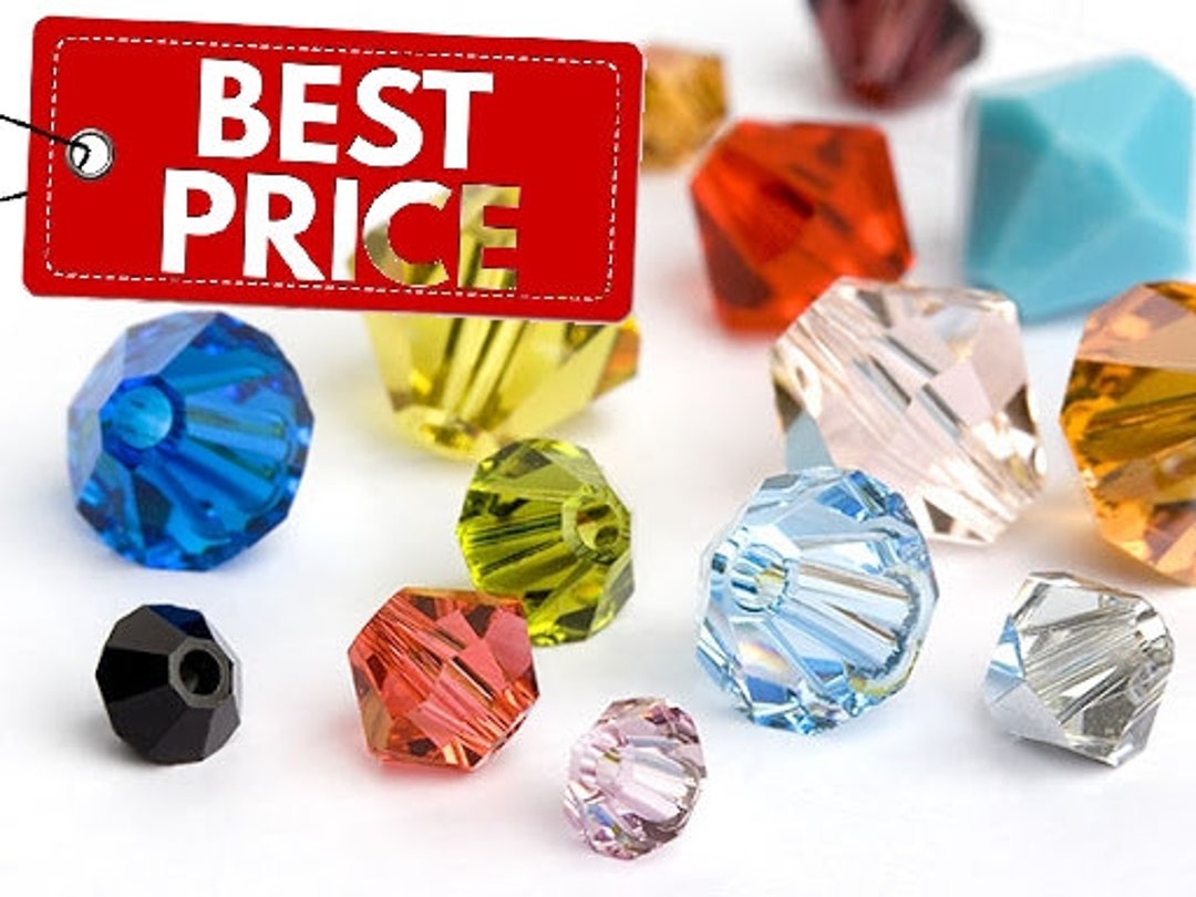 96pcs--2.5mm. Bicones, Select Colors, Swarovski (B116) - Etsy