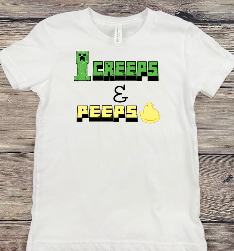 Creeps & Peeps T-shirt Great Gift for a Boy or a Girls - Etsy