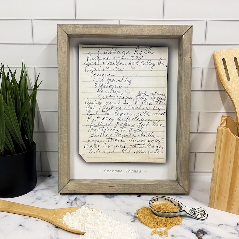 Handwritten Recipes - Etsy