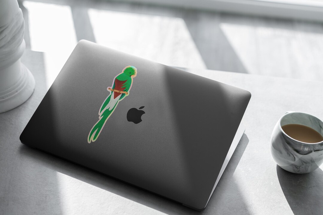 Holographic Quetzal Bird Sticker - Etsy