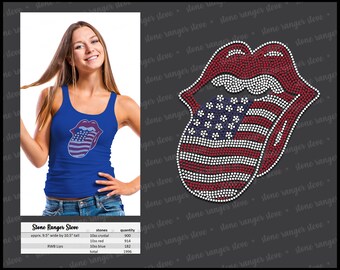 Rock N Roll Lips Svg - Etsy
