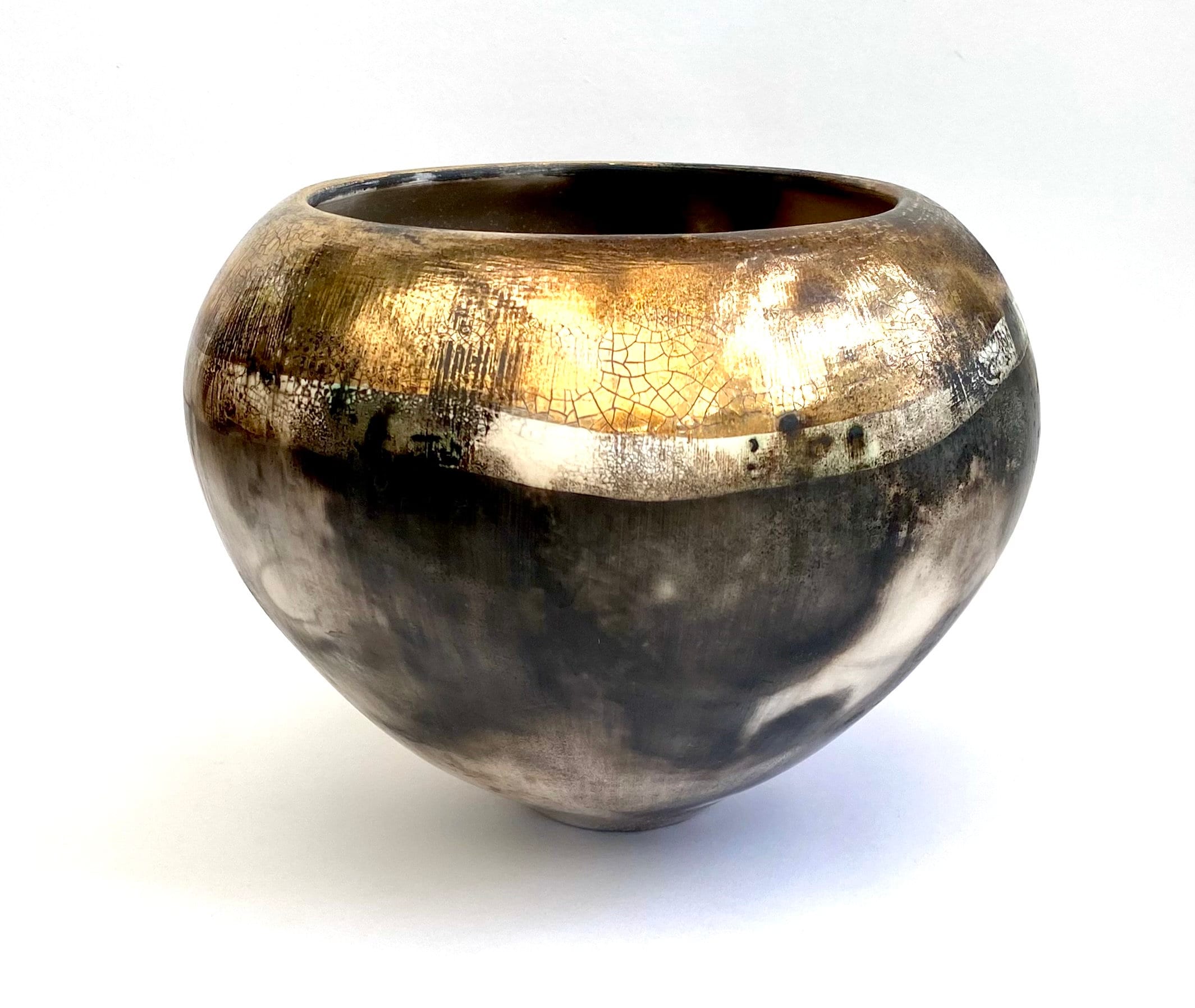 A Smoke-fired Ceramic Pot. Gift for a Special Friend. Enhances ...