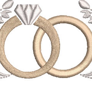 Wedding Frame Embroidery Design in SATIN STITCH for Monogram and ...