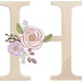 Floral Monogram Embroidery Fonts Design Bundle Flower Bunch - Etsy
