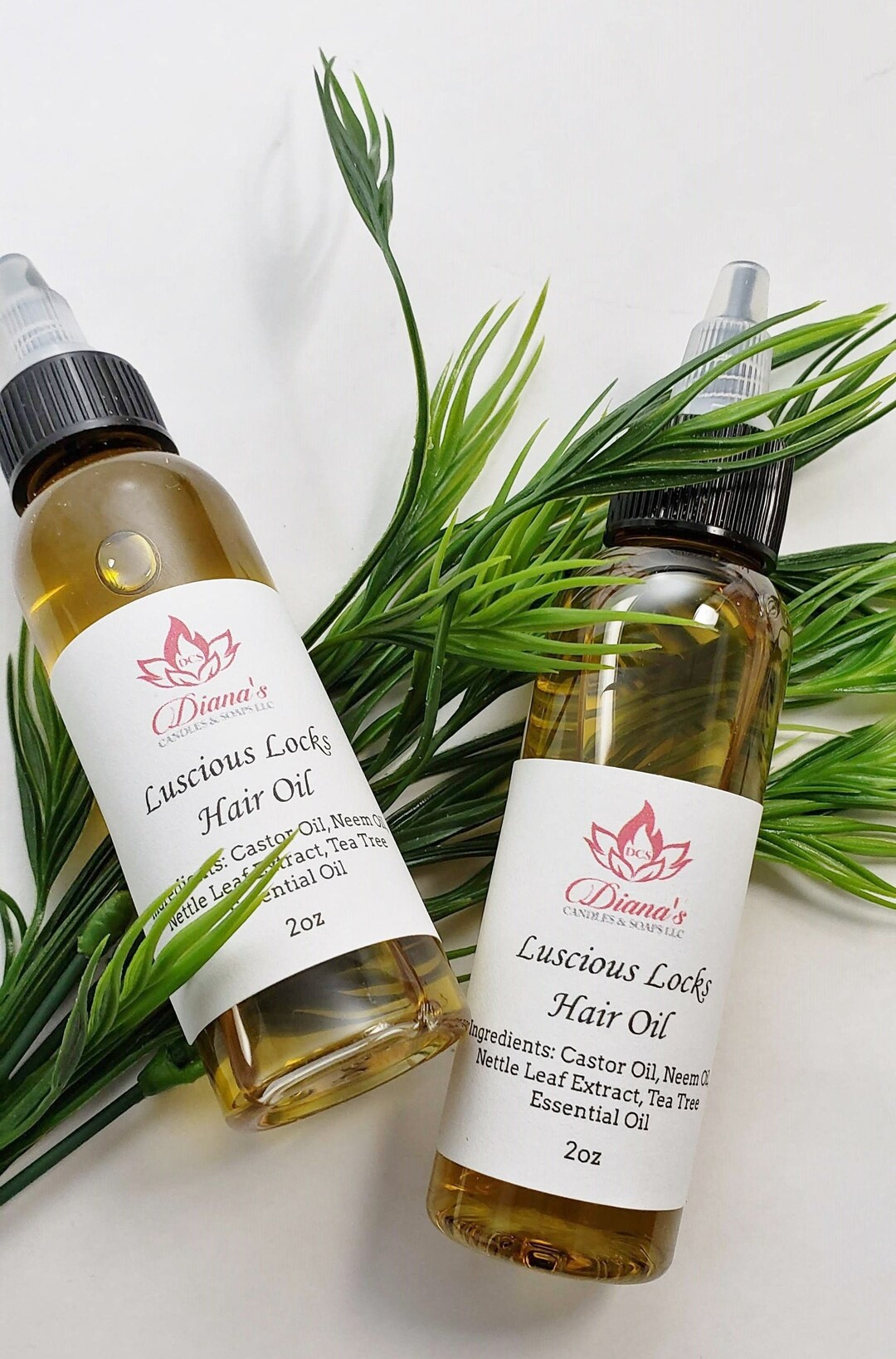 Luscious Locks Hair Oil, Hair Growth Oil, Hair Oil for Growth, Tea Tree ...
