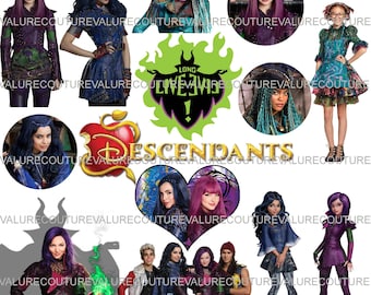 Descendants svg | Etsy