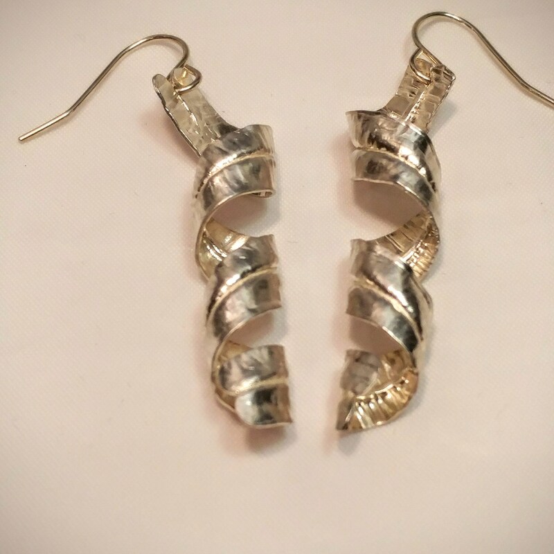 Fold Form Earrings - Etsy