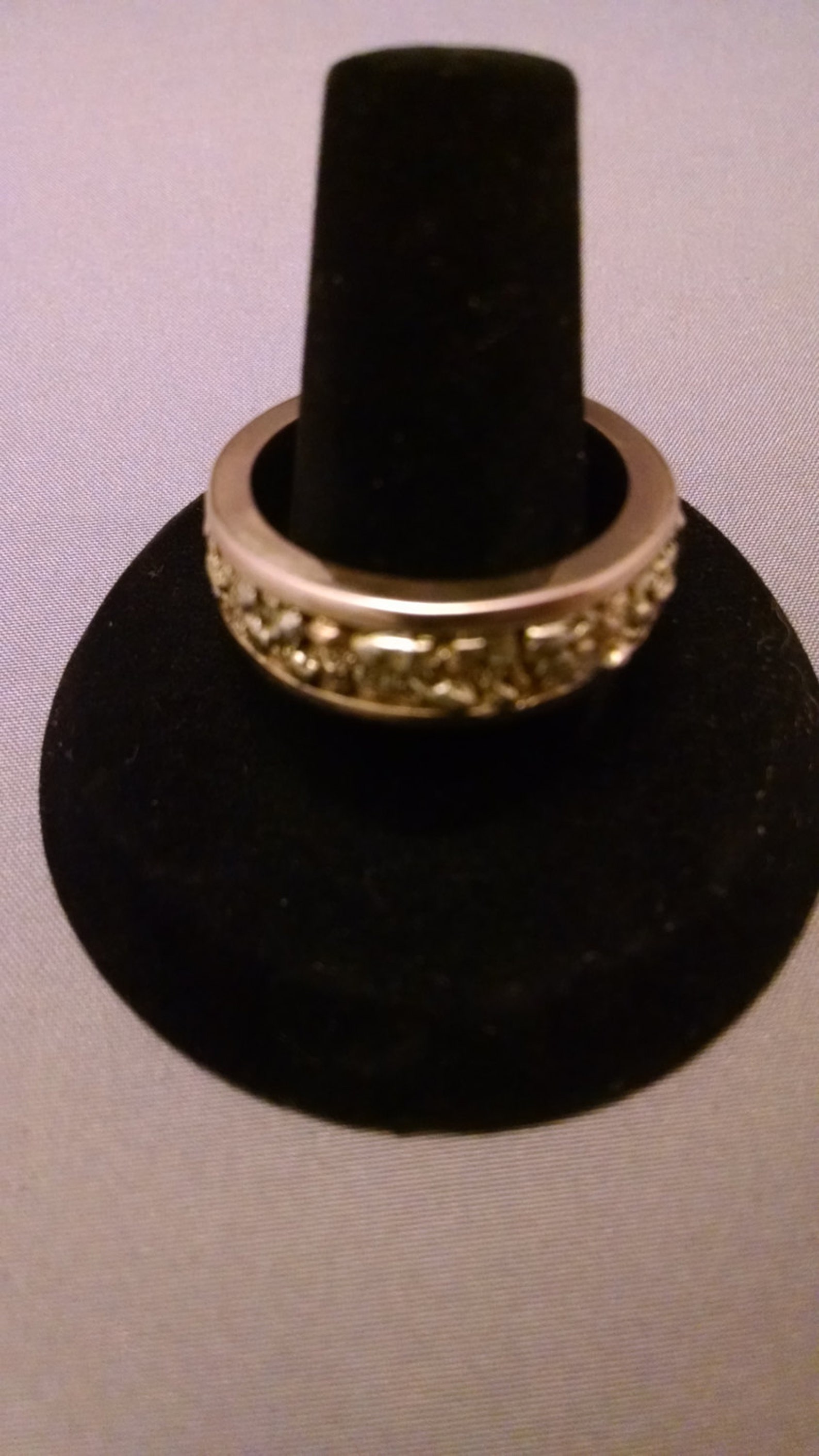 Gold Nugget Sluice Box Ring-men's - Etsy Canada