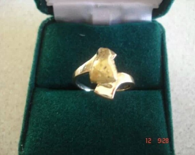 Gold Nugget Sluice Box Ring-men's - Etsy Canada