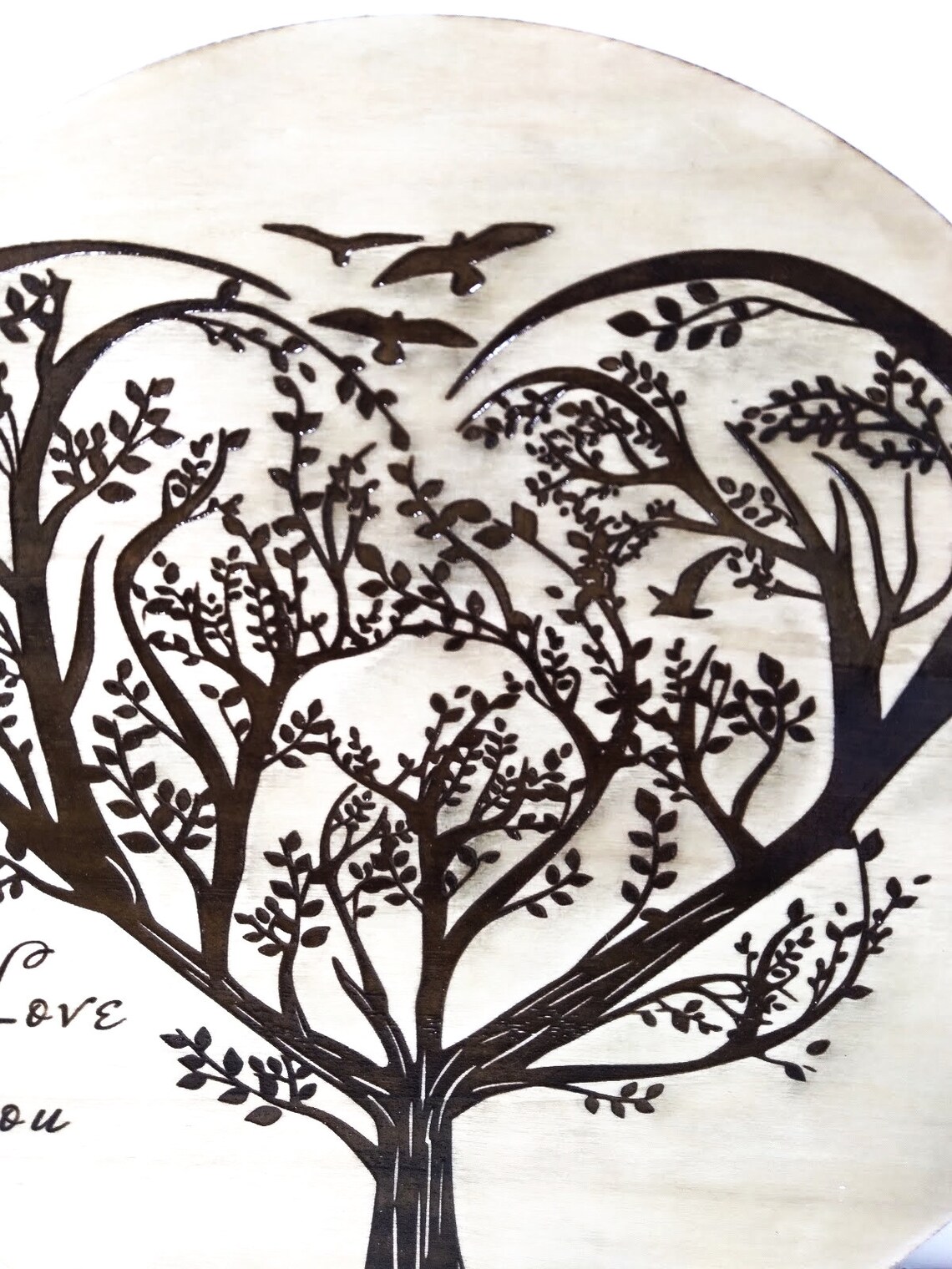 I Love You Tree Valentine's Day Gift for Her or Him - Etsy