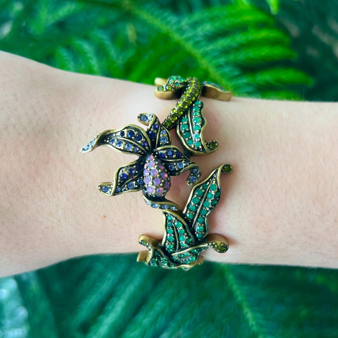 Heidi Daus my Iris Garden Bangle - Etsy