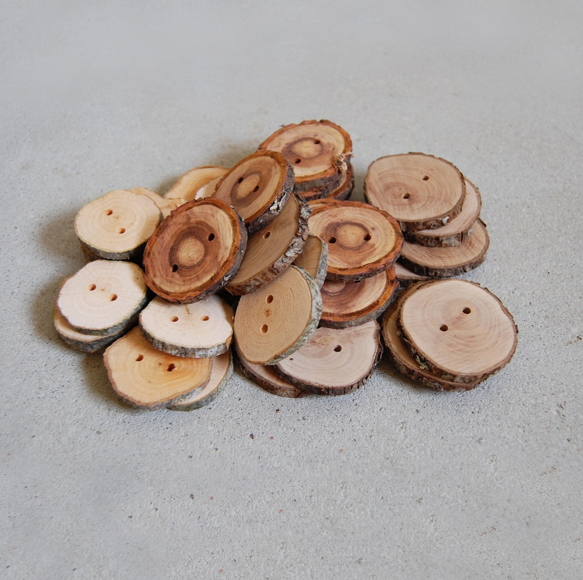 Tree Branch Slices 120 Pcs Different Wood Slices Craft Wood - Etsy
