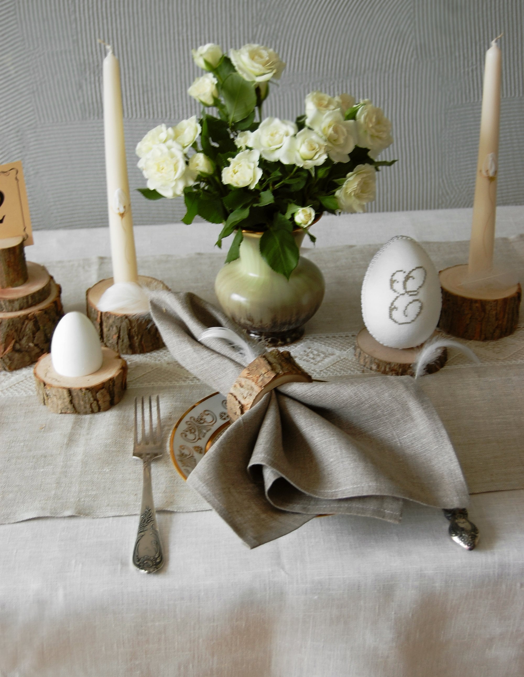 Wooden Egg Cups Rustic Easter Table Decor Easter Egg Holders | Etsy