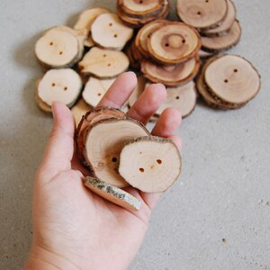 Tree Branch Slices 120 Pcs Different Wood Slices Craft Wood - Etsy