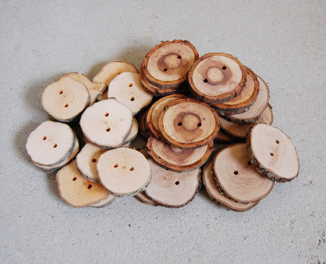 Tree Branch Slices 120 Pcs Different Wood Slices Craft Wood - Etsy