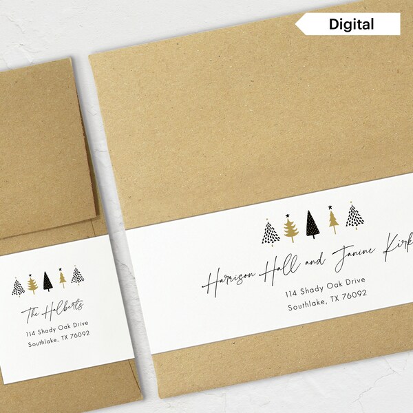 Christmas Tree Label - Etsy