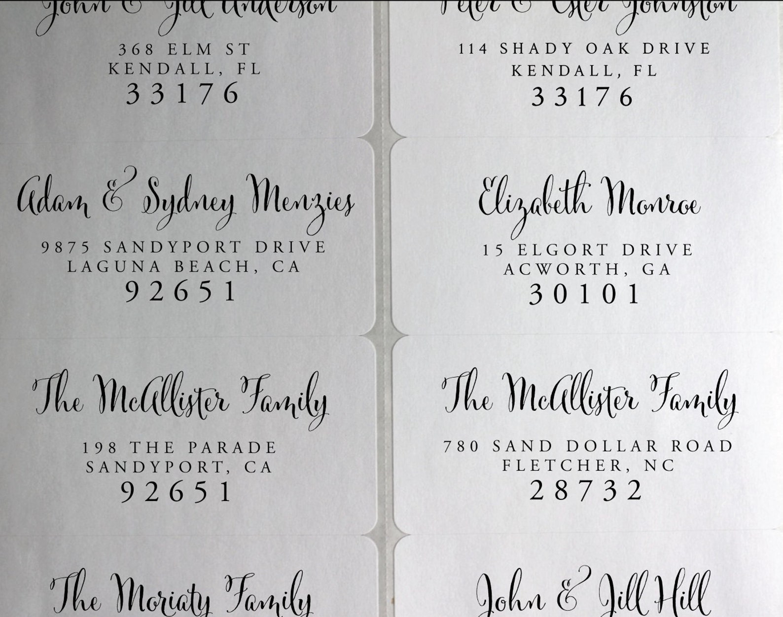 Custom Wedding Envelope-custom Calligraphy Envelope-envelope | Etsy