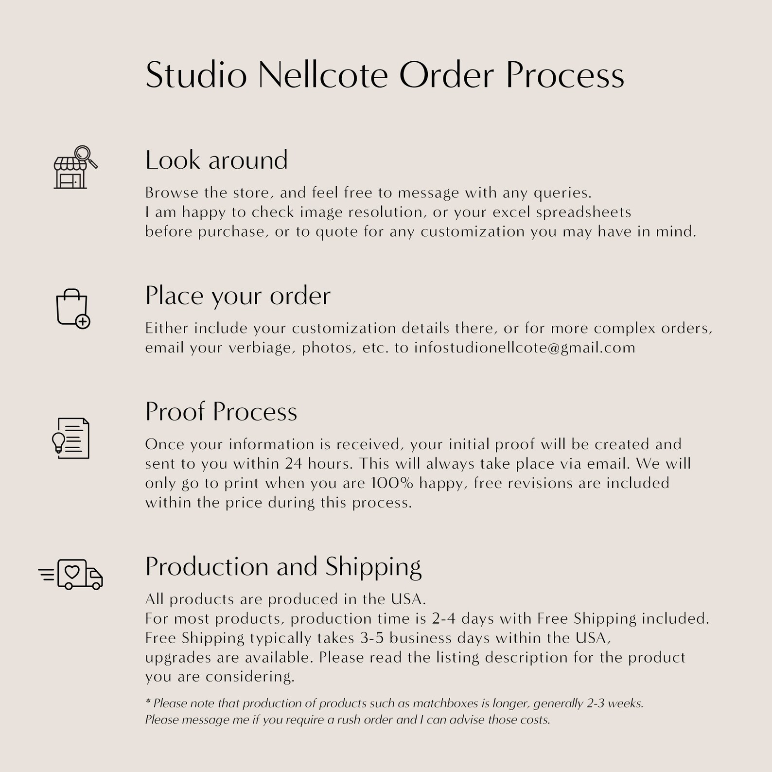 GATSBY Matchbox Favors, Foil Stamped Art Deco Customized Matchboxes ...