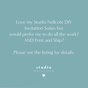 Printed Wedding Invitation Suite, With QR Code, Invite Set Printed, Any Style From Studio ...