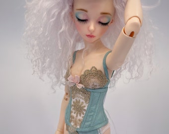 Corset Lingerie Set for Minifee-yellow - Etsy