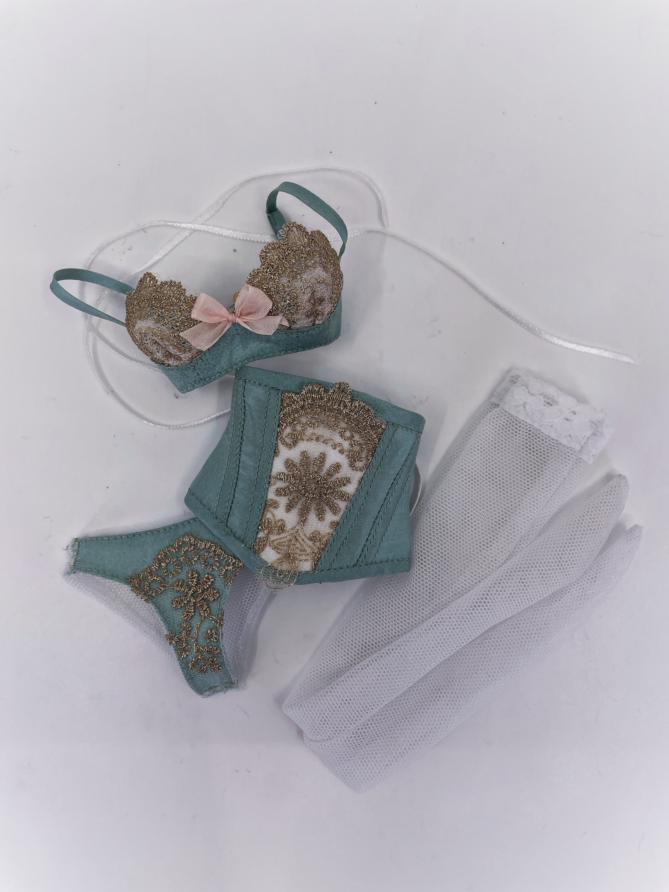 Corset Lingerie Set for Minifee - Etsy