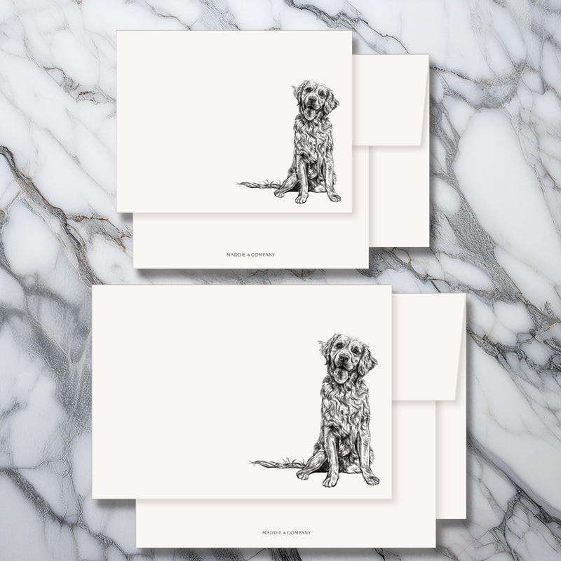 Hand Drawn Notecards - Etsy