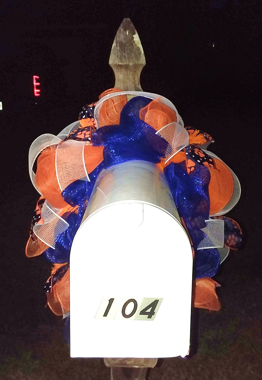 AU Tigers Mailbox Swag, War Eagles Gift, Mailbox Decoration, Tigers ...