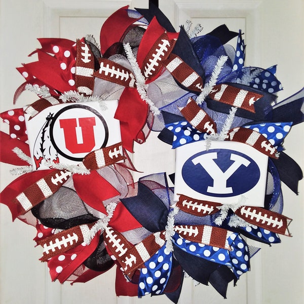 Collegiate Wreaths - Etsy