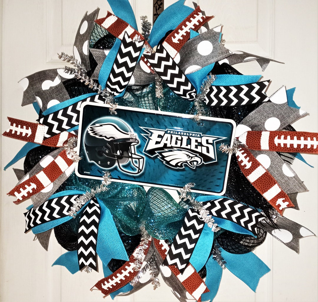 Philadelphia Eagles Wreath, Eagles Football Wreath, Philadelphia Eagles ...