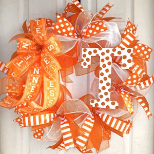 Tennessee Wreath, Tennessee Football Wreath, Team Spirit Wreath ...