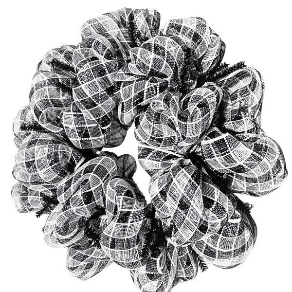 Mesh Wreath - Etsy