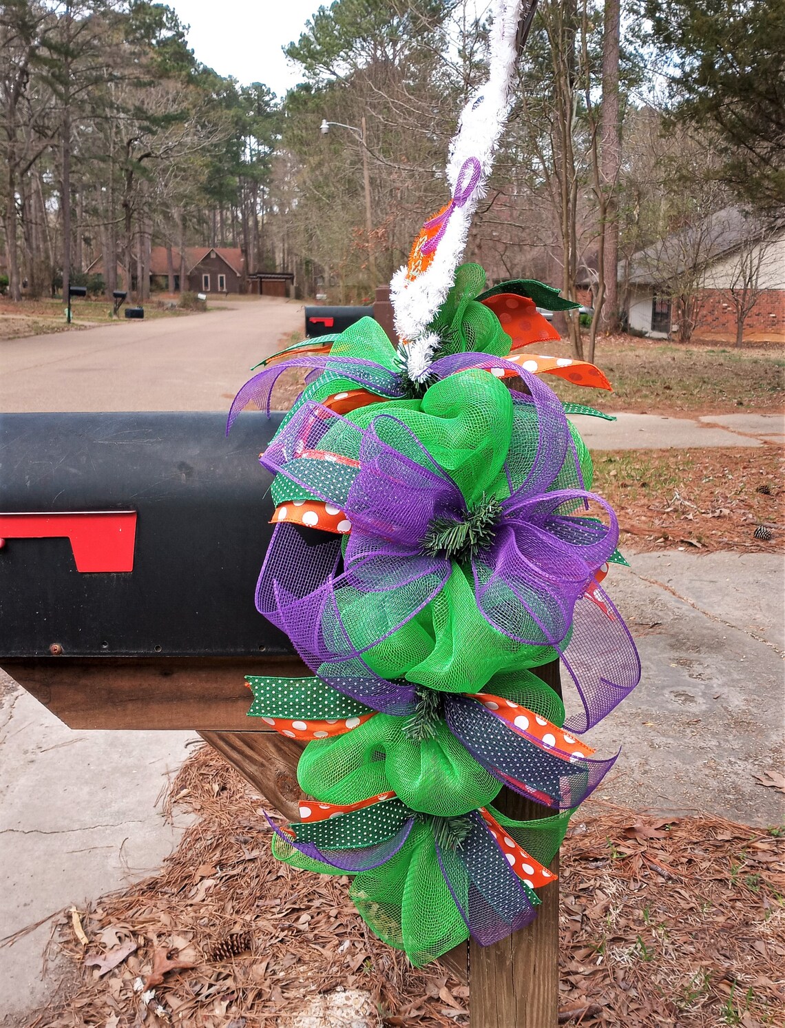 Easter Mailbox Swag, Easter Bunny Swag, Holiday Decor, Easter ...