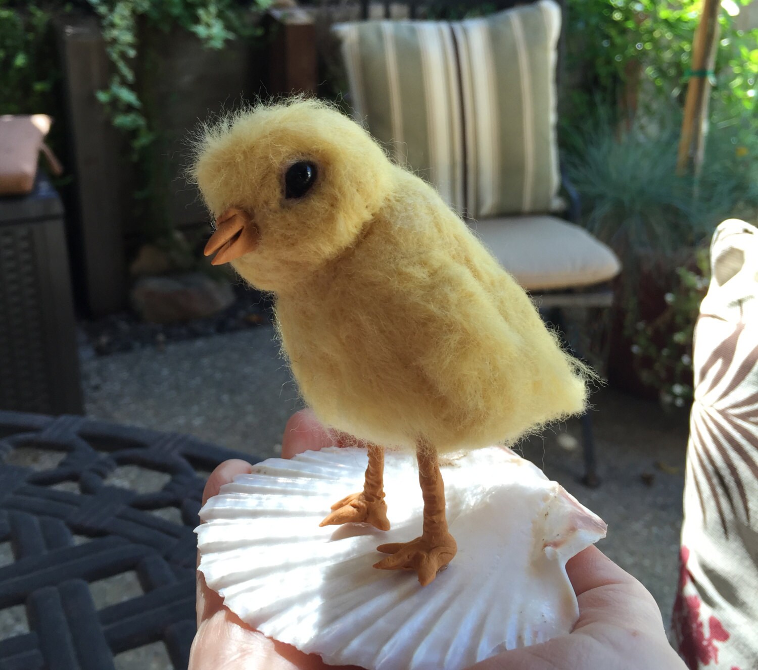 Sold Listing for Ann. Custom Ordered Needle Felt Baby Chick. - Etsy Canada