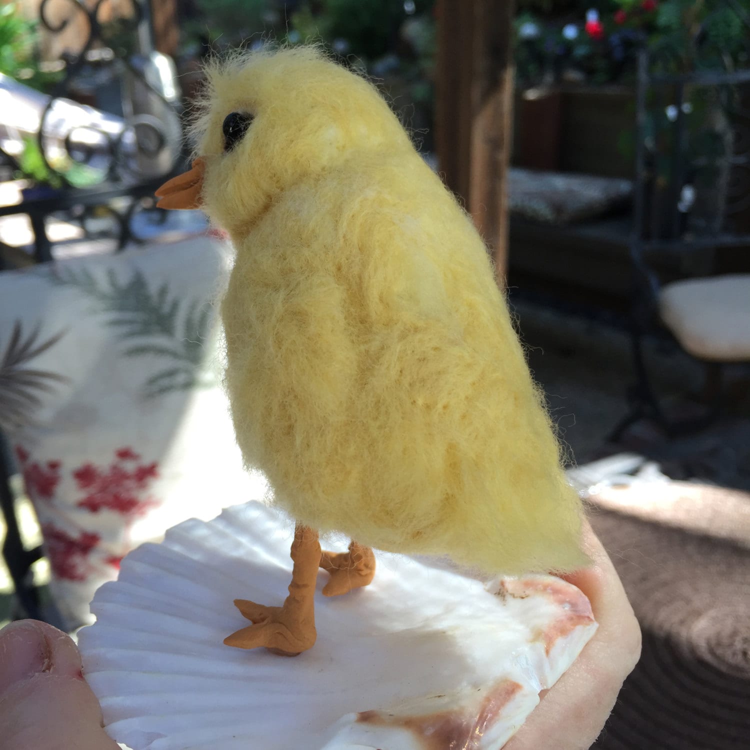 Sold Listing for Ann. Custom Ordered Needle Felt Baby Chick. - Etsy Canada