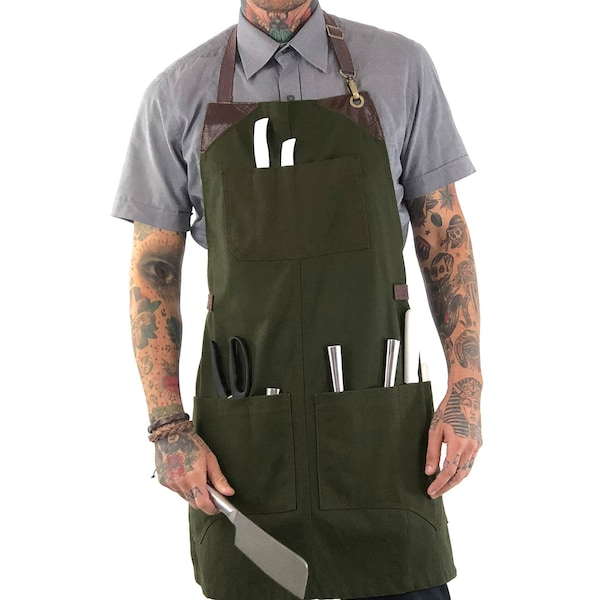 Butcher Apron - Etsy